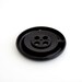 Giant BLACK Buttons, Giant Plastic Buttons 5cm, Extra Large Buttons ...