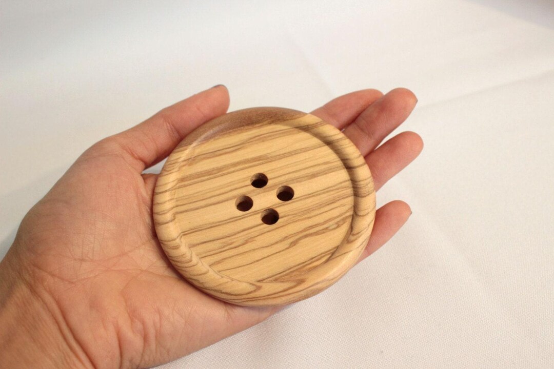 Giant Buttons, Giant Wooden Buttons 8cm, Extra Large Buttons, Huge ...