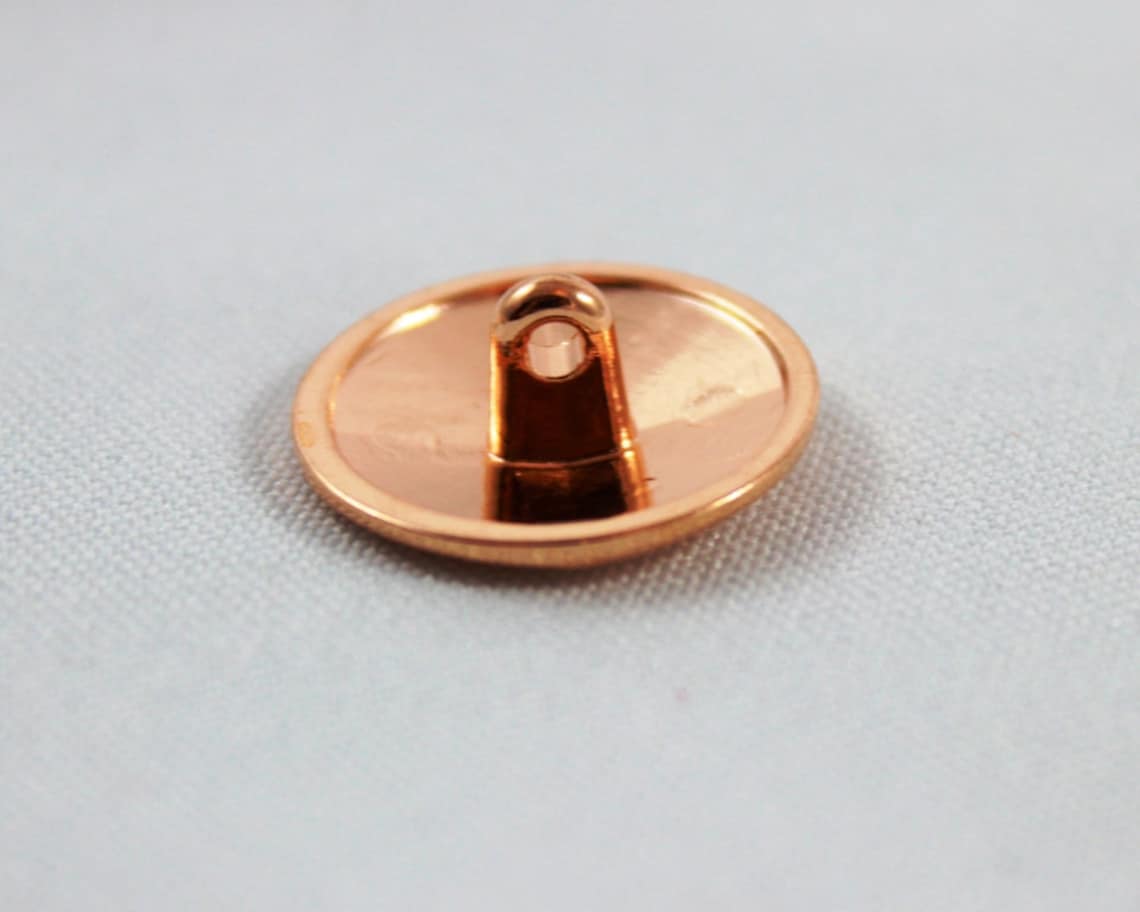 Rose Gold Buttons Metallic Rose Gold Dress Buttons Rose Gold - Etsy