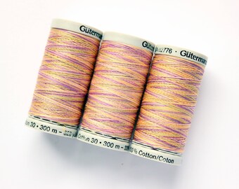 Rainbow Thread, Christmas Embroidery Thread, Variegated Cotton ...