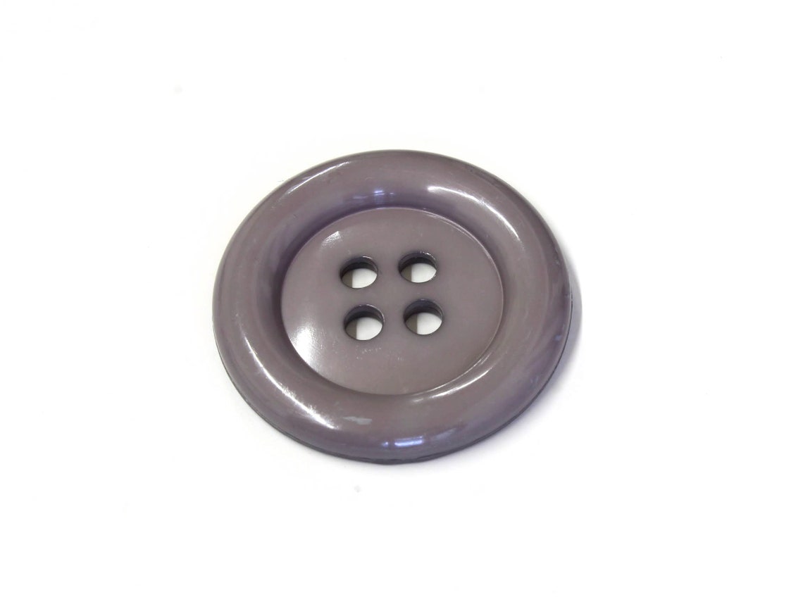Giant Grey Buttons Giant Plastic Buttons 5cm Extra Large | Etsy