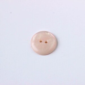 Pink Mother of Pearl Buttons, Rosy Pink Mermaid Buttons, Pearly Sheen ...