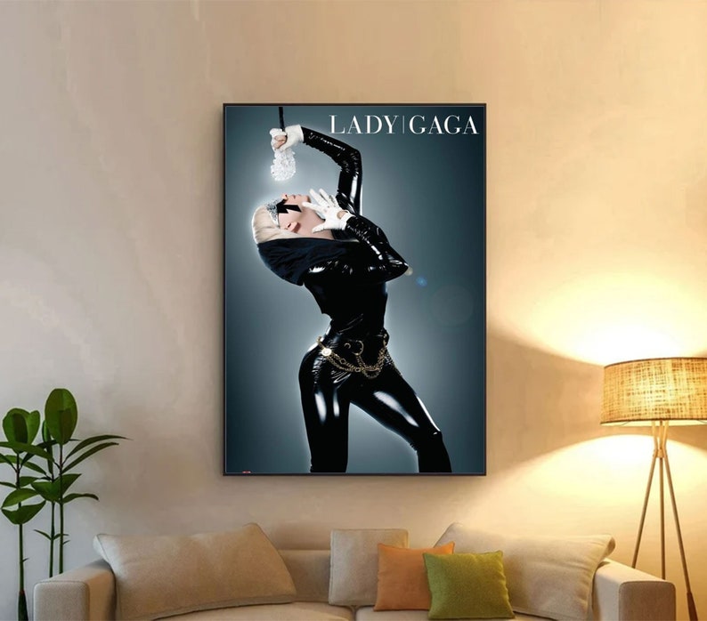 Lady Gaga The Chromatica Ball Tour 2022 Poster The Chromatica Etsy