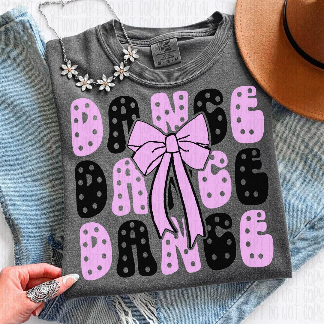Coquette Dance PNG, Varsity Dance Mom Png, Pink Dance Team Sublimation ...