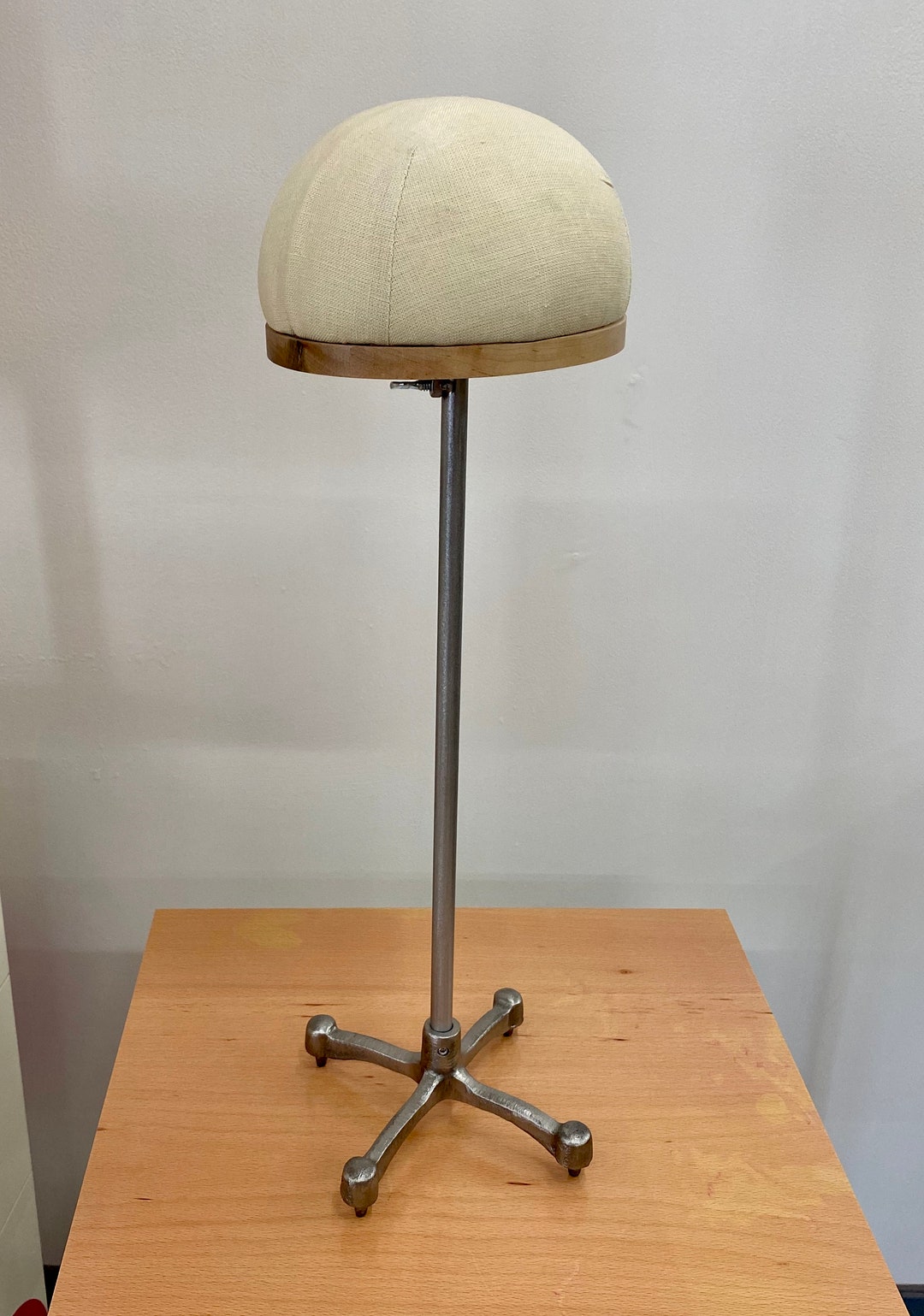 Hat Dome Display - Head Form With Adjustable Metal Stand - Etsy