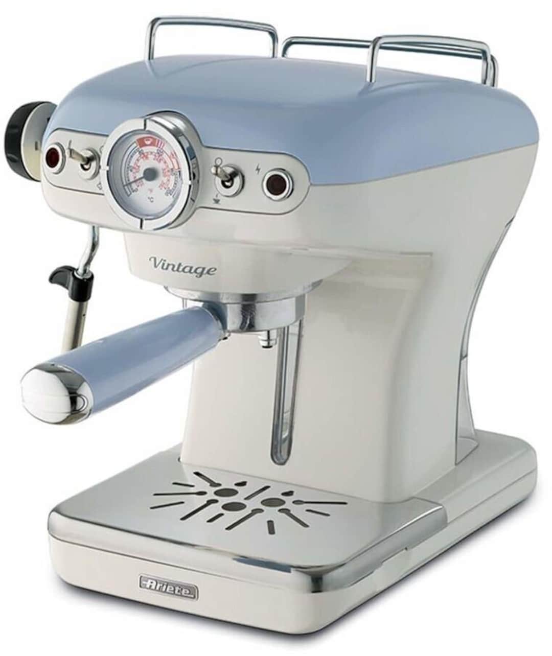 Ariete Celeste Vintage Coffee Machine – Italian Retro Style – Espresso ...