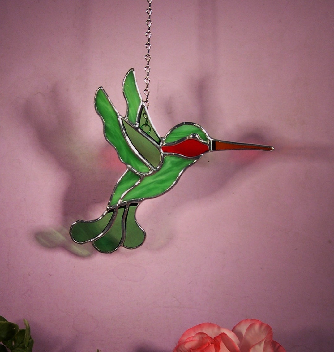 Hummingbird With Ruby Throat (1213) - Etsy