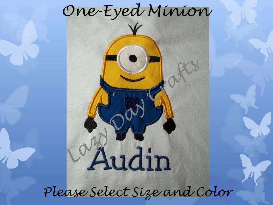 One Eyed Minion Drawing