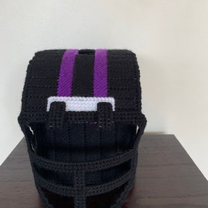 Baltimore Ravens Plastic Canvas Football Helmet Tissue Box Cover - Etsy