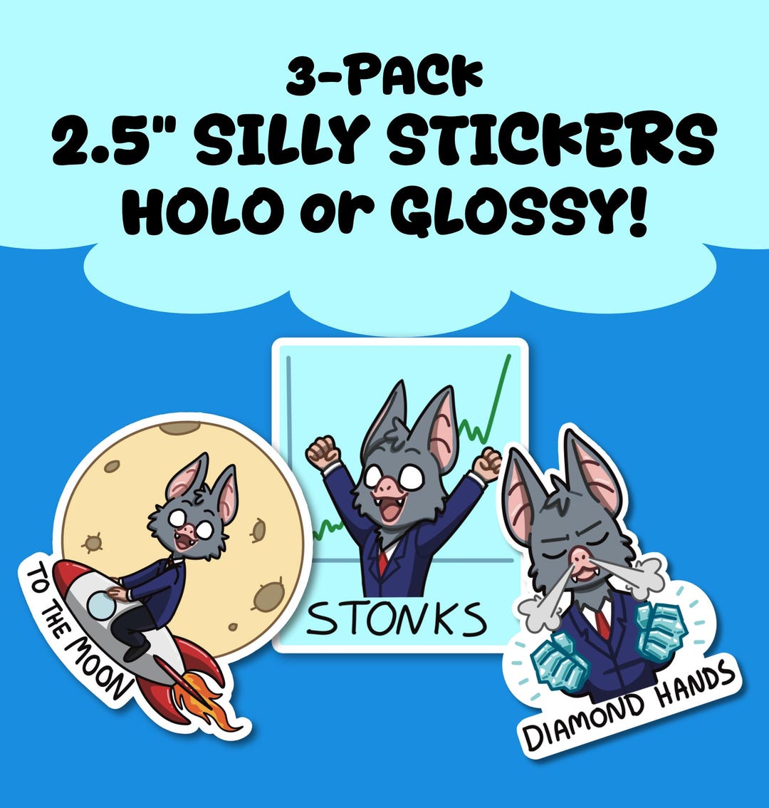 Dispatch Game Sonar Sticker 3-pack Stickers Holographic or Glossy - Etsy