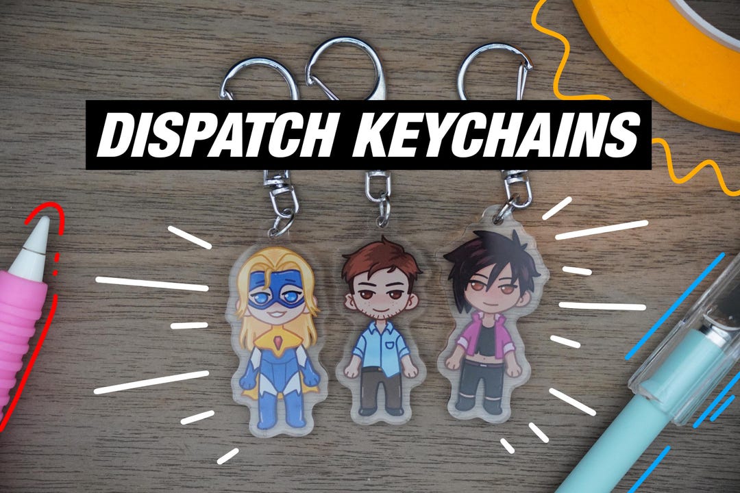 LIMITED STOCK Dispatch | Custom Double-sided Clear Acrylic Charms 2 ...