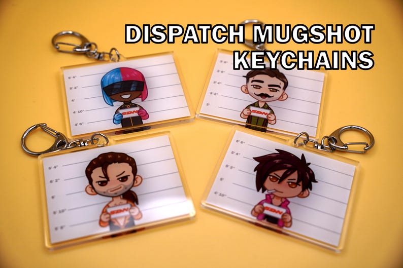 LIMITED STOCK Dispatch Z-team Mugshots | Custom Double-sided Clear ...