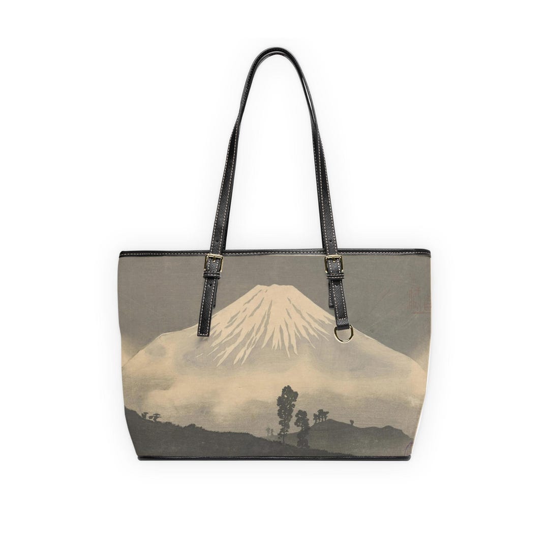 Vintage Mt. Fuji Art Tote Bag | Ukiyo-e Inspired Japanese Design - Etsy