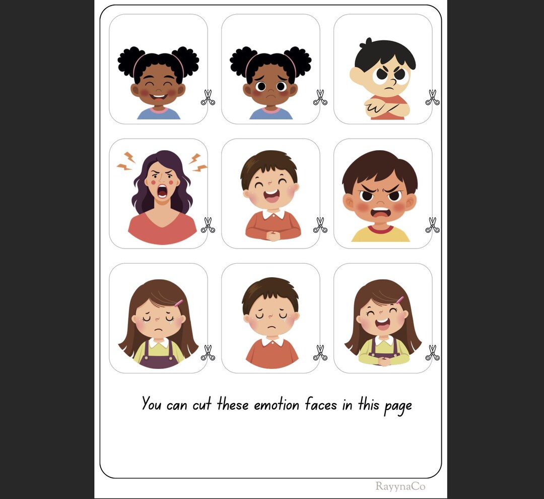 Emotions Sorting Activity | Preschool Social Emotional Printable ...