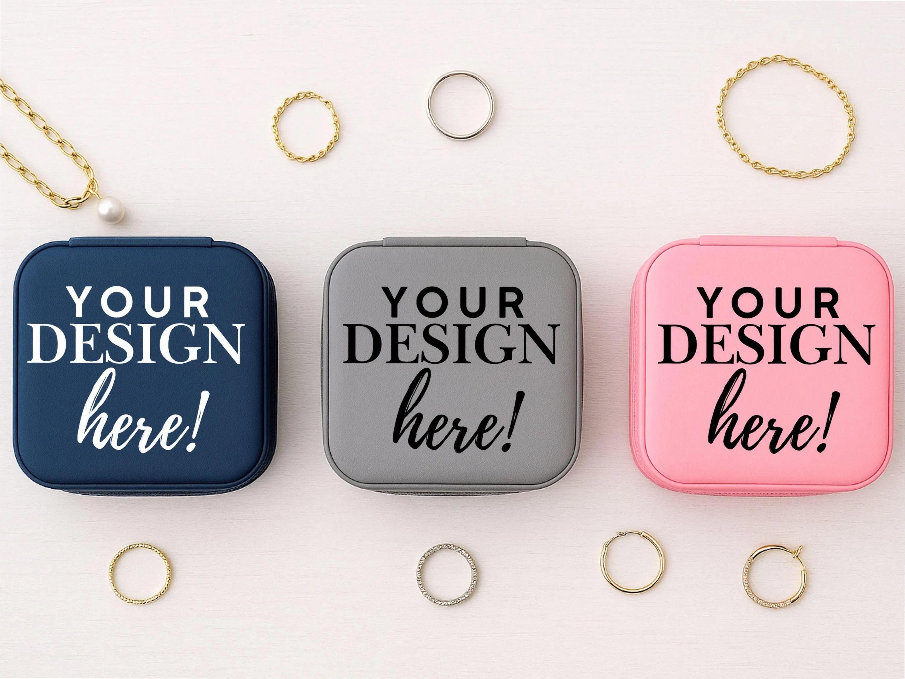 Jewelry Travel Case Mockups - Canva Drag and Drop Templates and PNG ...