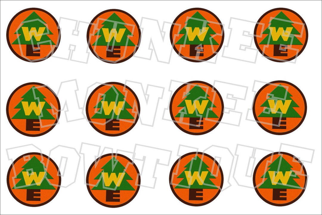 Wilderness Explorer Badge Pin Bottlecap Image Sheet - Etsy