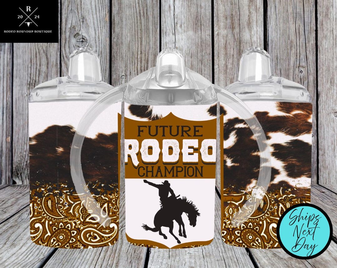 12 Oz Future Rodeo Champ Sippy Cup - Etsy