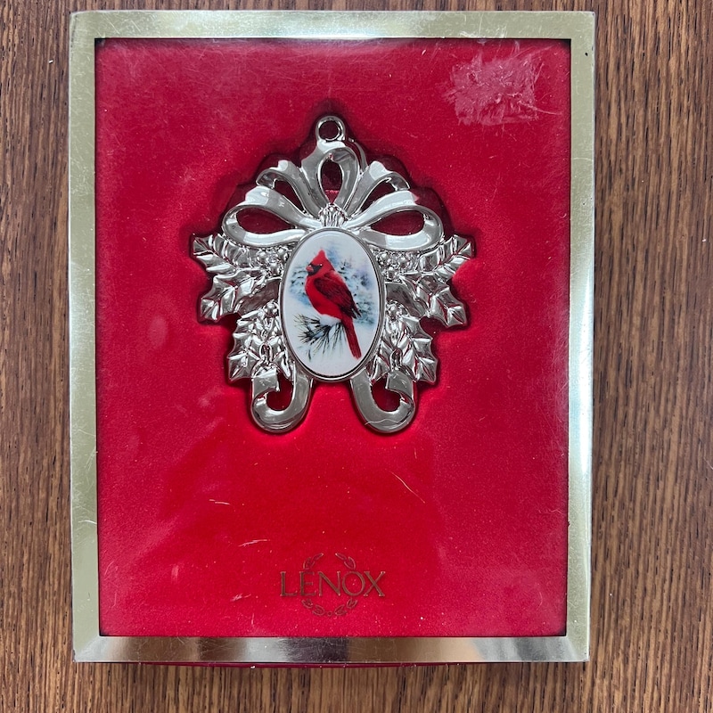 Lenox Holly Ornaments - Etsy