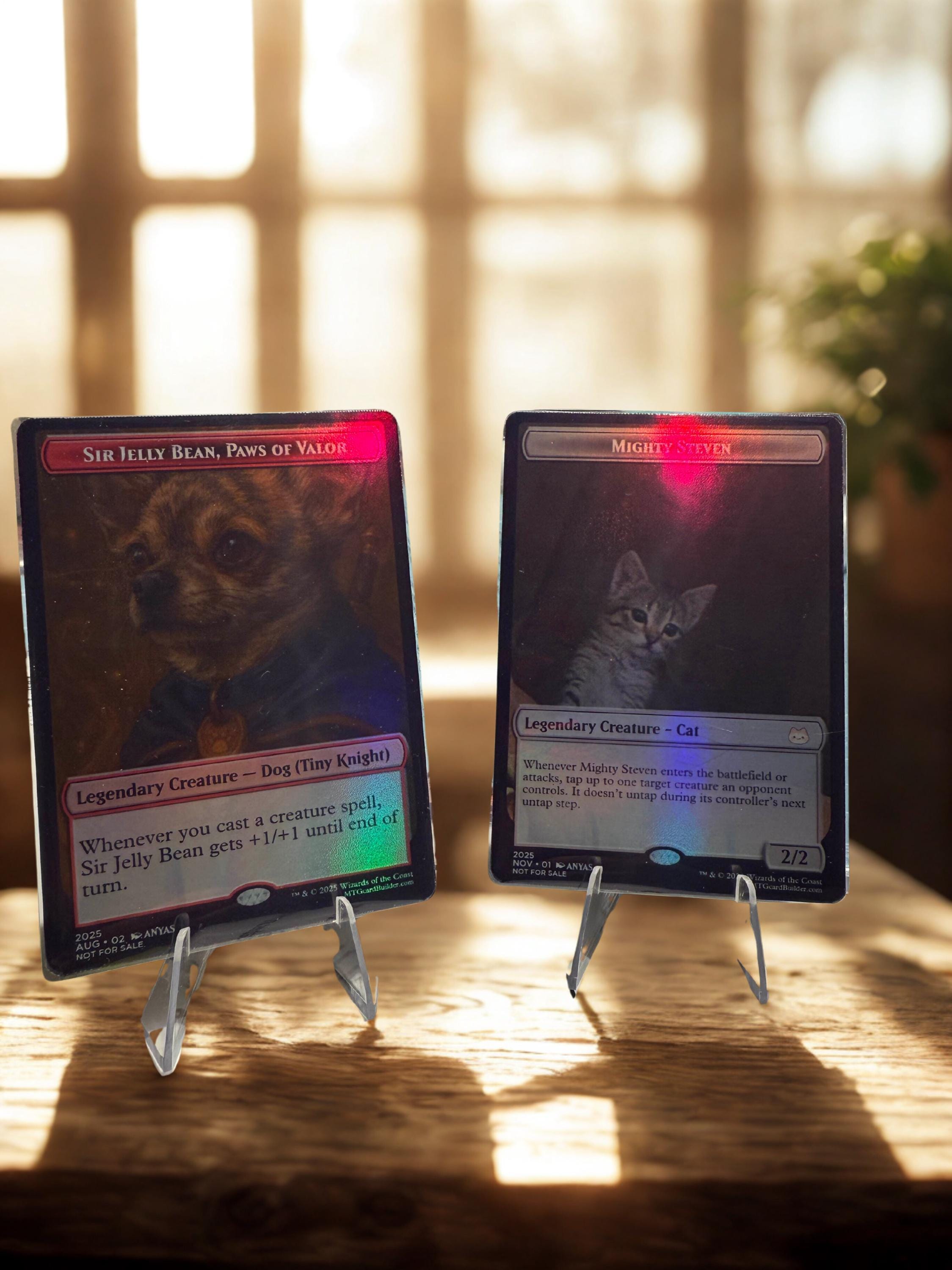 Custom Magic the Gathering Card | Holographic MTG Proxy | Personalized ...