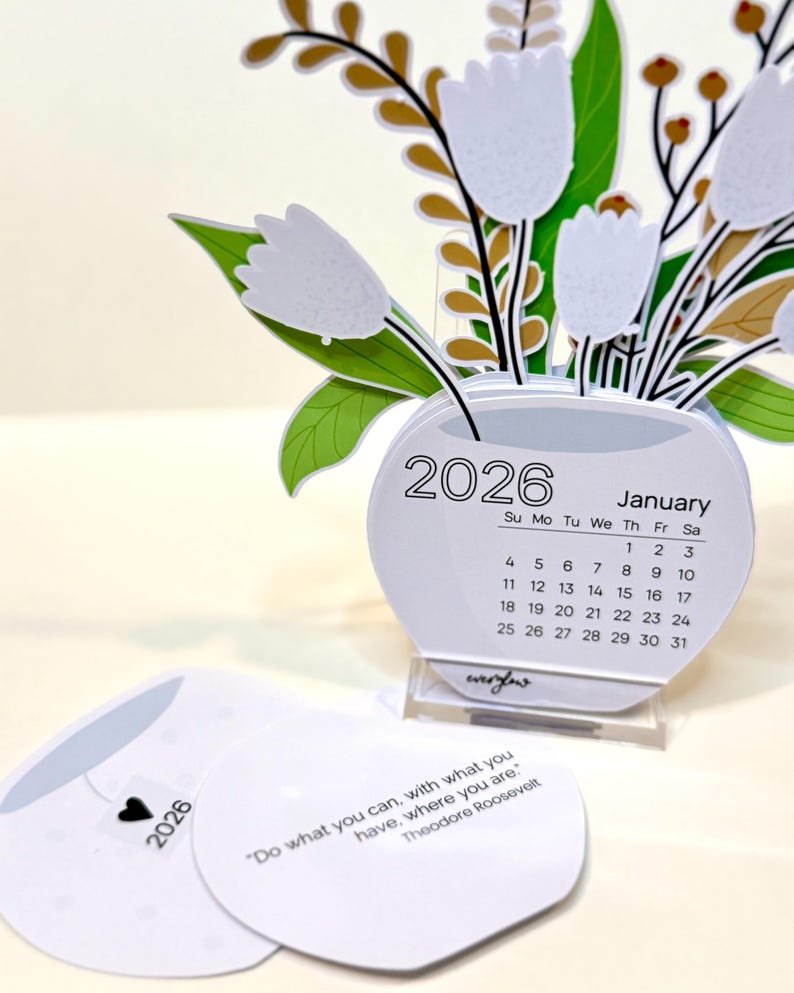 Personalized 2026 Calendar | Custom Name & Dedication | Inspirational ...