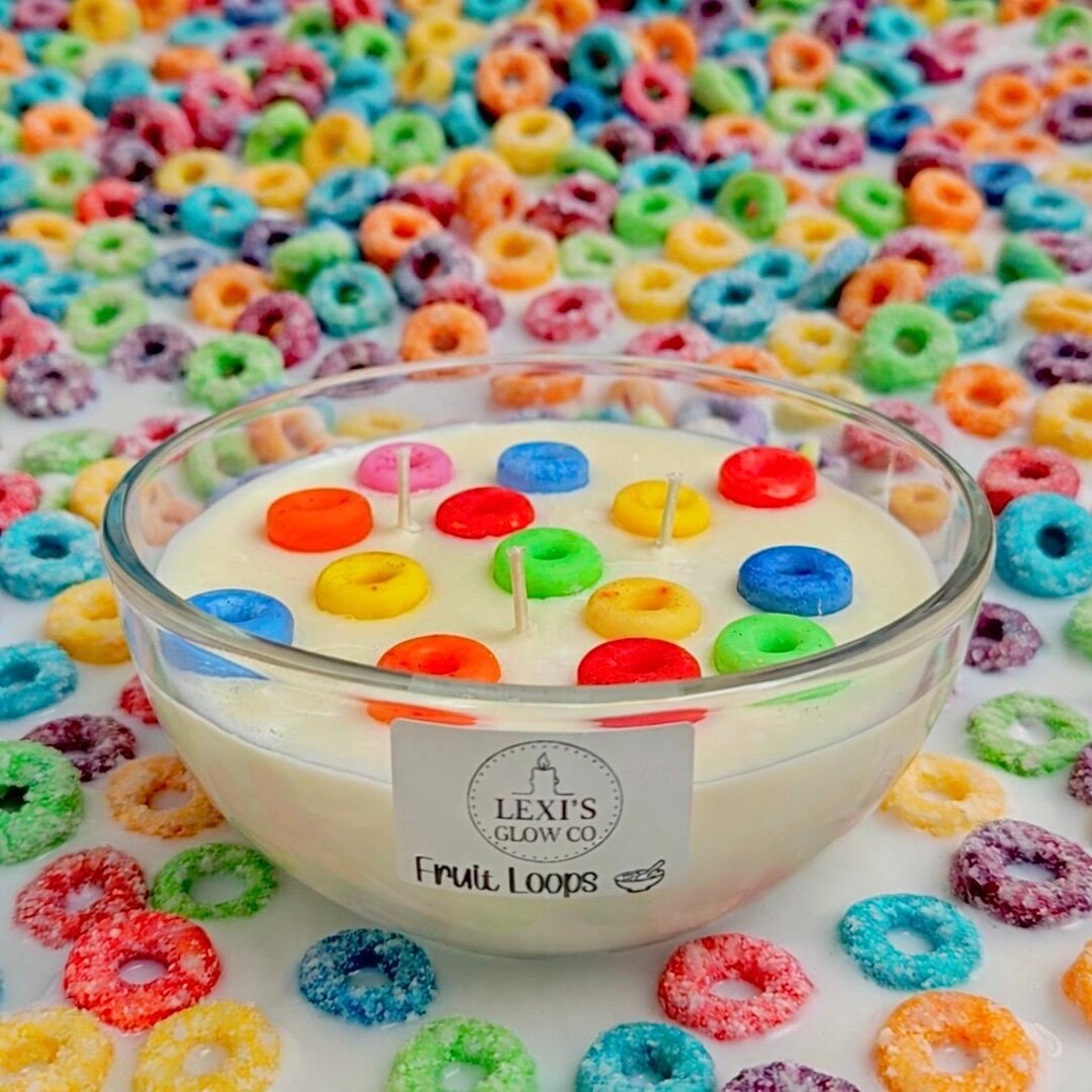 30oz Fruit Loops Bowl Candle - Etsy