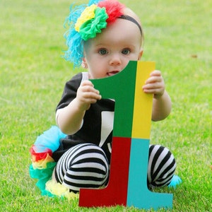 UNO - First Birthday - Photo Prop - Hand Painted Number 1 - Birthday ...