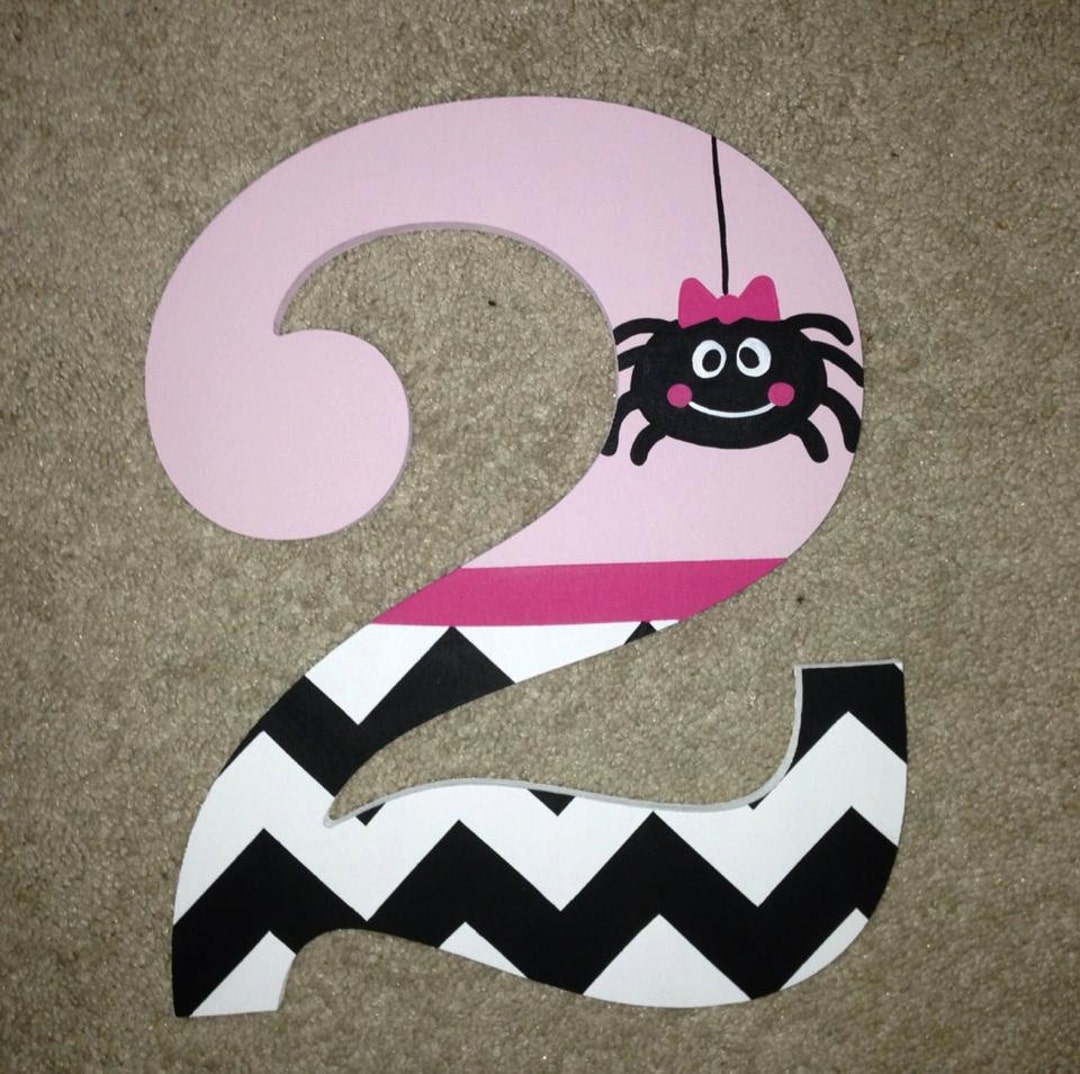 The Itsy Bitsy Spider - Photo Prop - Birthday Party - Hand Painted ...