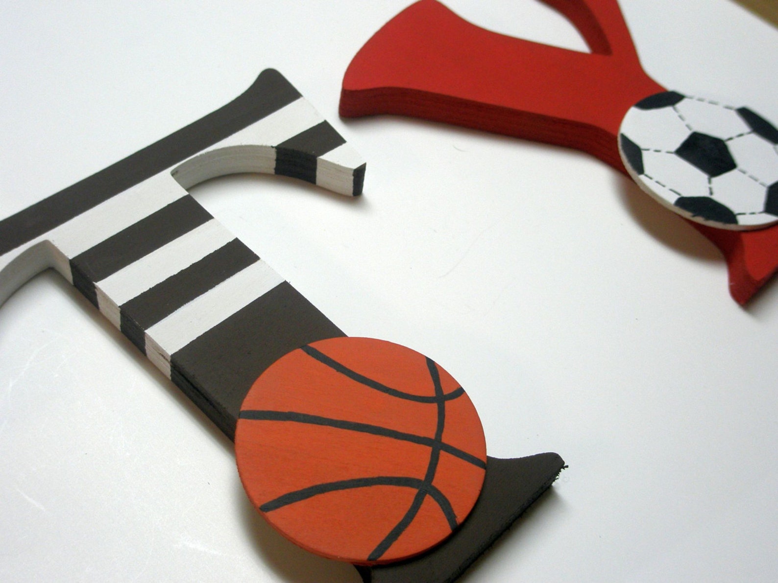 Junior Varsity Custom Hand Painted Wooden Wall Letters - Etsy