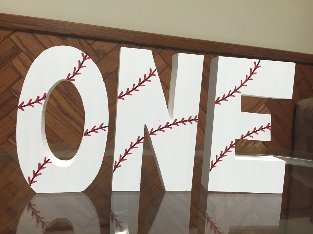 The Rookie Year - Baseball - Age Blocks - Hand Painted - Wooden - Free ...