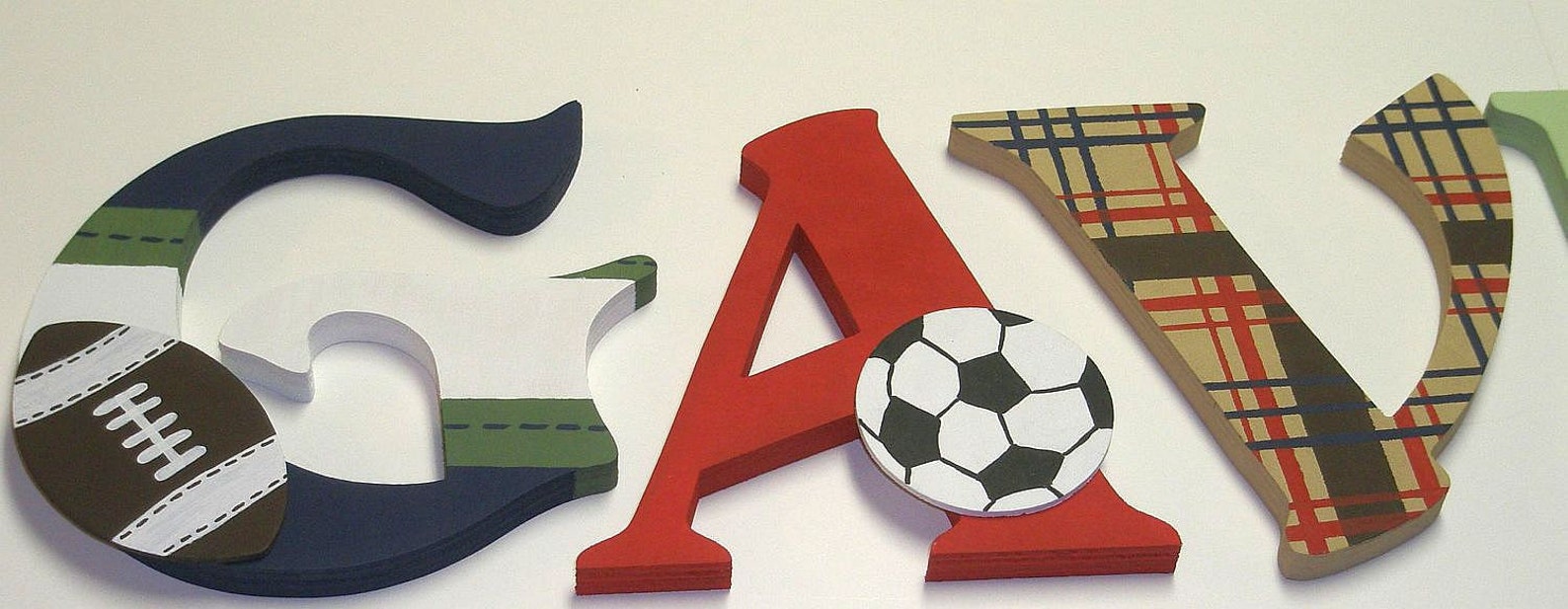 Junior Varsity custom Hand Painted Wooden Wall Letters | Etsy