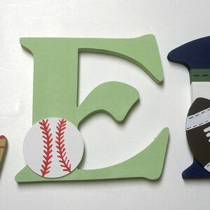 Junior Varsity Custom Hand Painted Wooden Wall Letters - Etsy