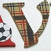 Junior Varsity Custom Hand Painted Wooden Wall Letters - Etsy