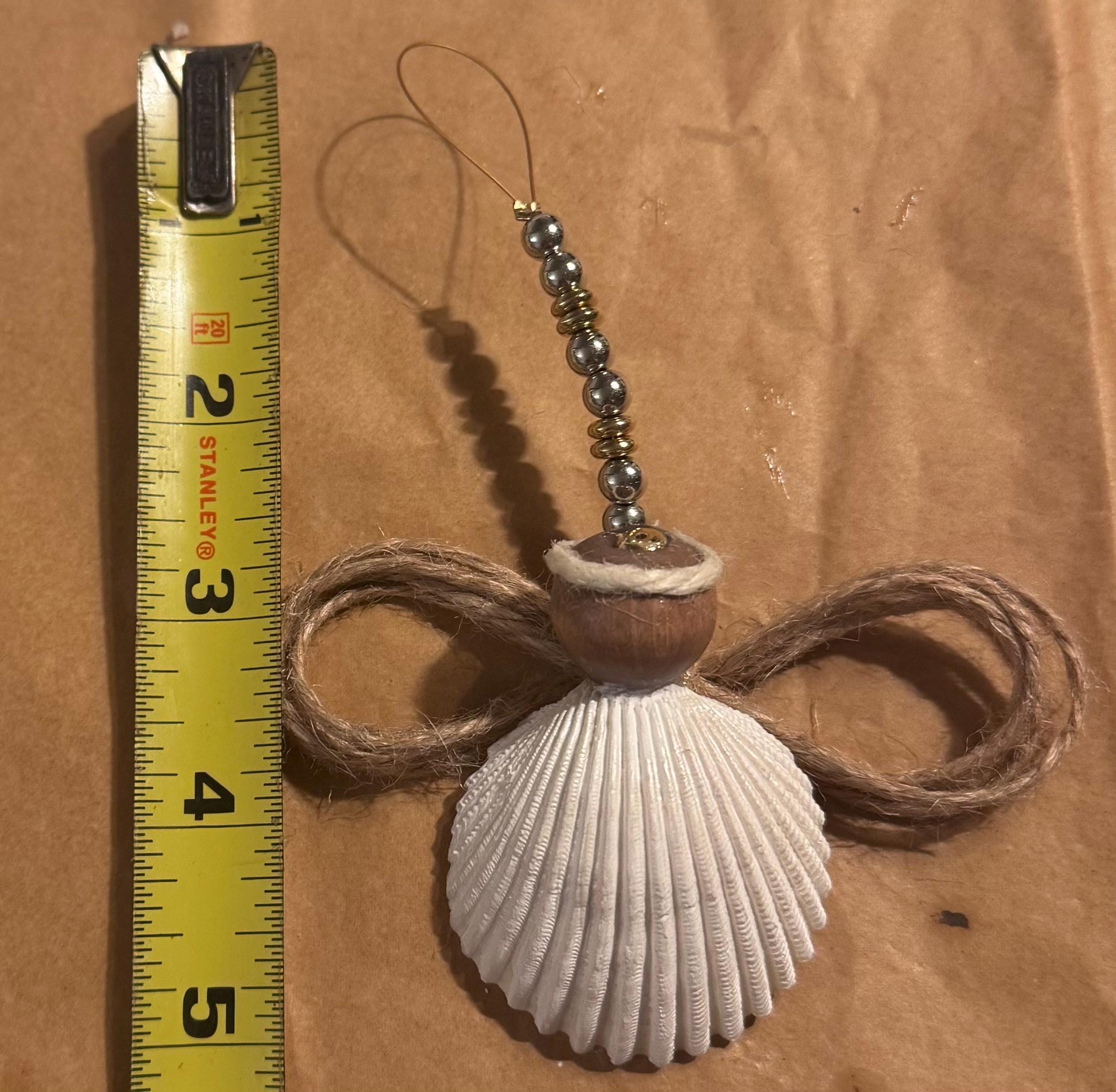 Angel Shell Ornament - Etsy