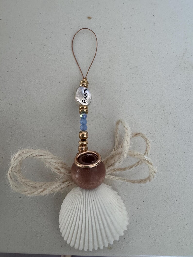Angel Shell Ornament - Etsy