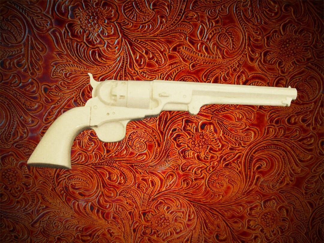 Colt 1851 Navy Percussion Cap Revolver Holster Mold by Bunkhouse Tools ...