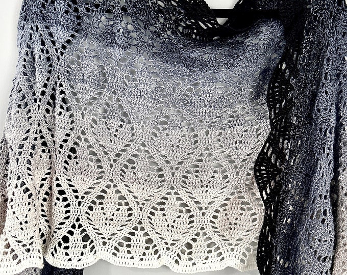 Crochet Pineapple Scarf Shawl Wrap PATTERN - Etsy Canada