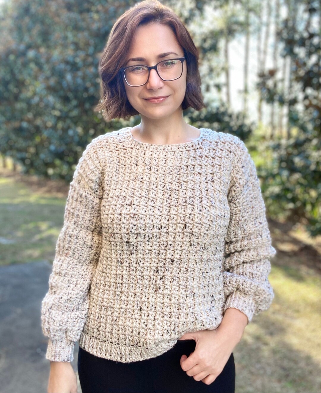 Crochet PATTERN - Textured Sweater Pattern - Etsy