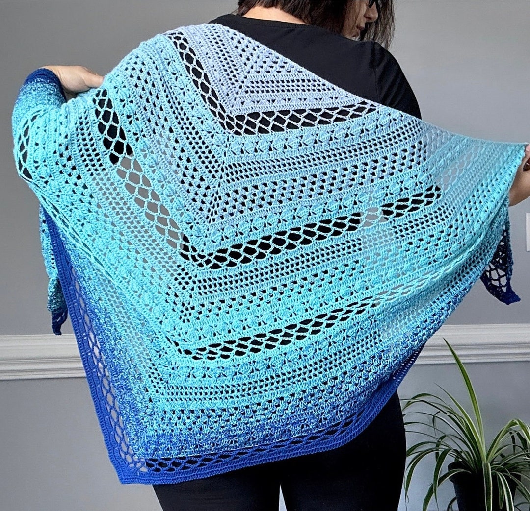 Izara Shawl - Crochet Pattern - PDF Instant Download by Lenysea ...