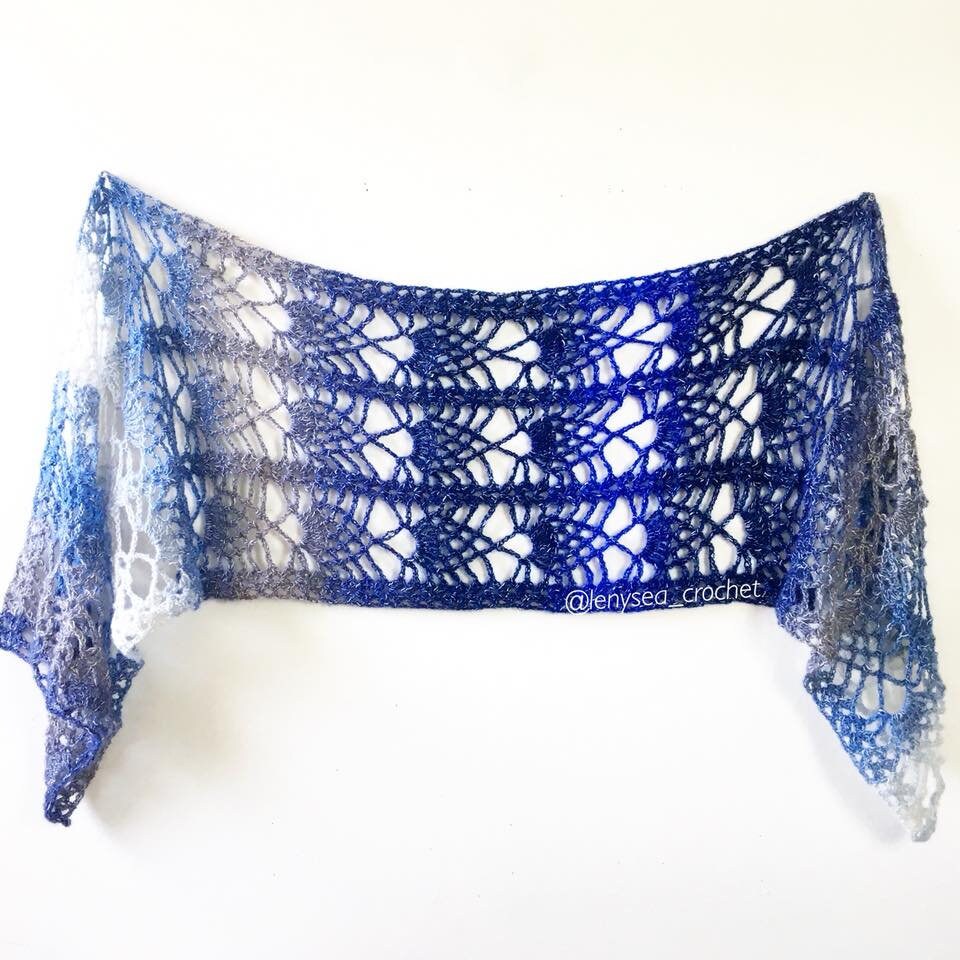 Crochet Pineapple Scarf Shawl Wrap PATTERN - Etsy Canada