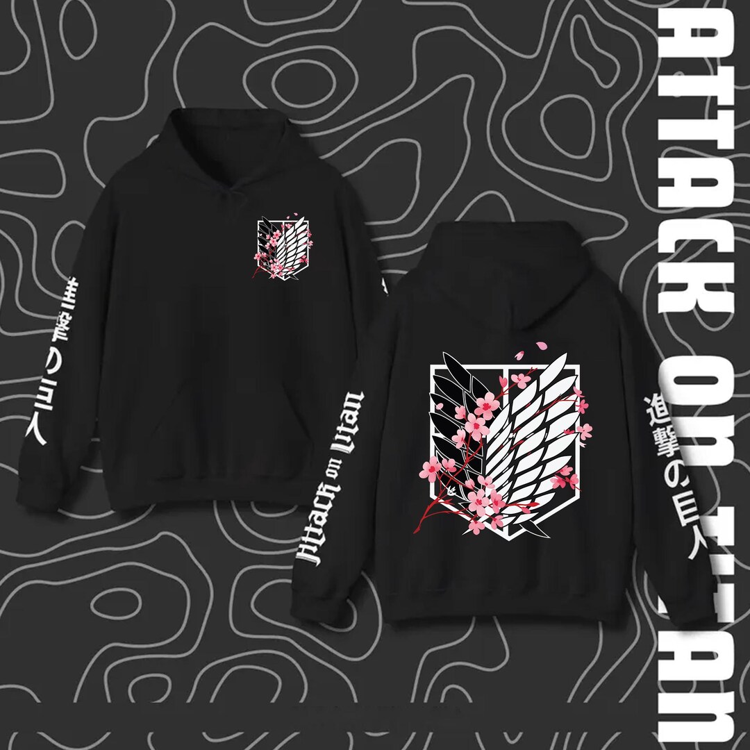 Attack on Titan Anime Bundle, AOT, Eren Yeager Hoodie, Attack on Titan ...