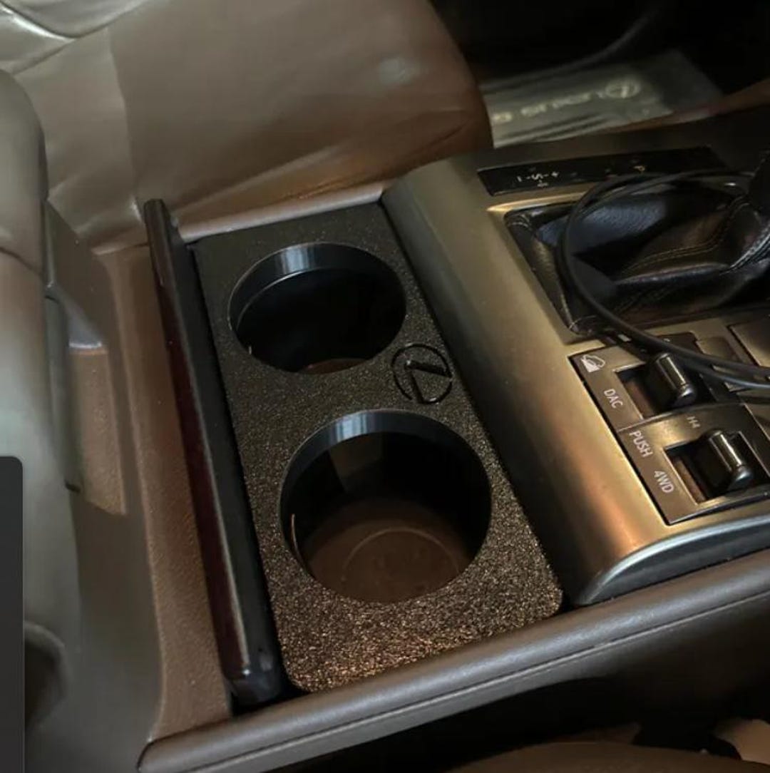 Lexus GX460 Cup Holder Insert - Lexus Logo - Etsy