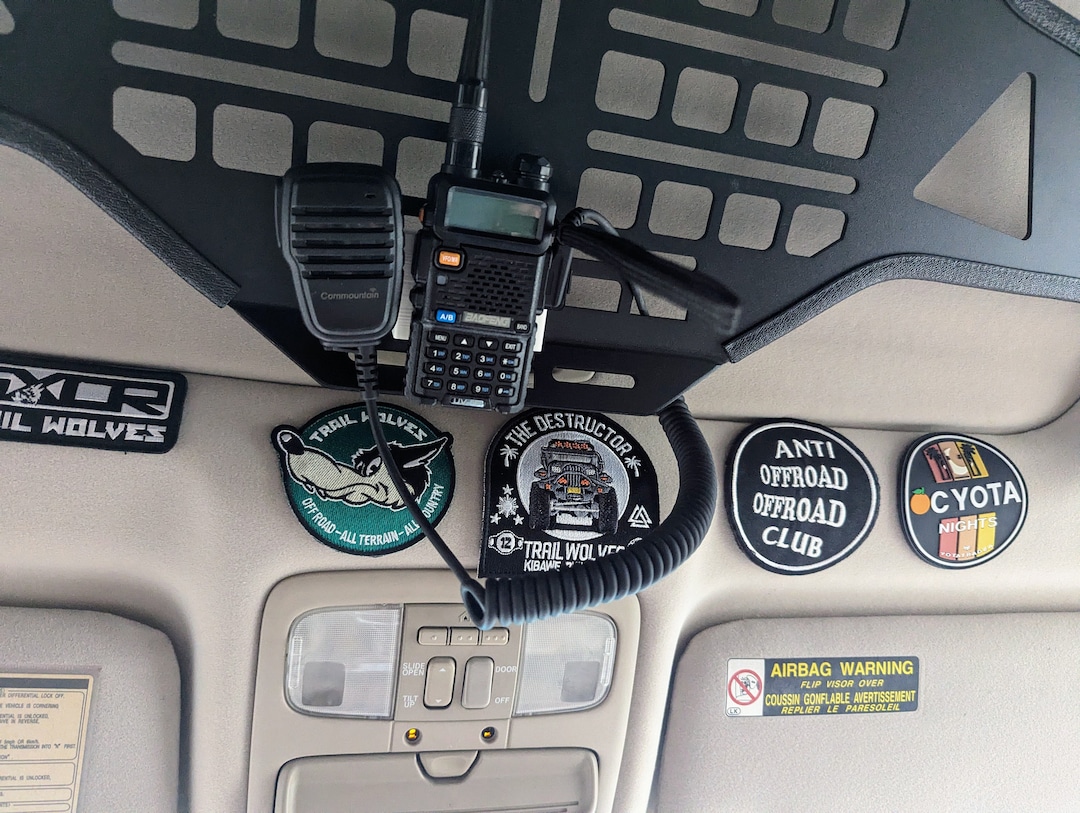 Baofeng Radios UV-5R Magnetic Radio and Microphone Mount - Etsy