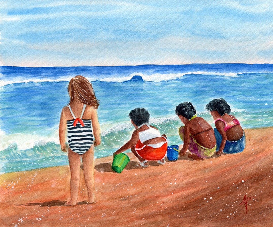 Photo to Hand-painted Watercolor Painting, Original Painting From Photo ...