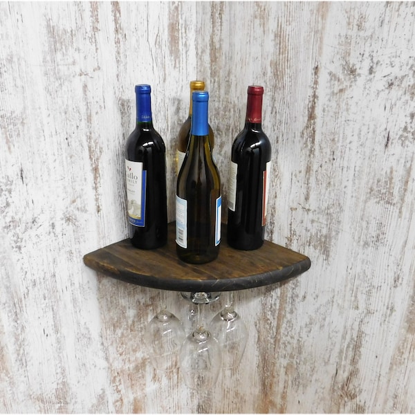 Corner Wine Rack - Etsy