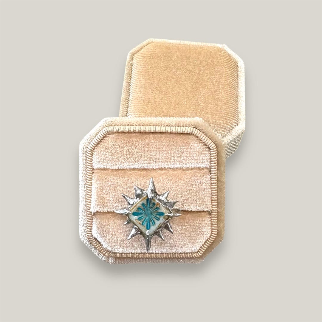 Mini Square Spike Ring | Spiky Soldered Ring - Etsy