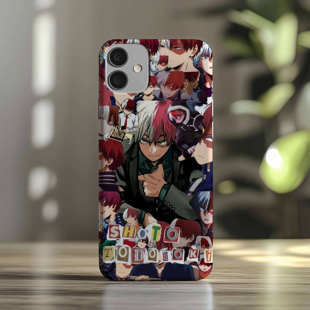 Shoto Todoroki Phone Case Personalized Phone Case iPhone Samsung Galaxy ...