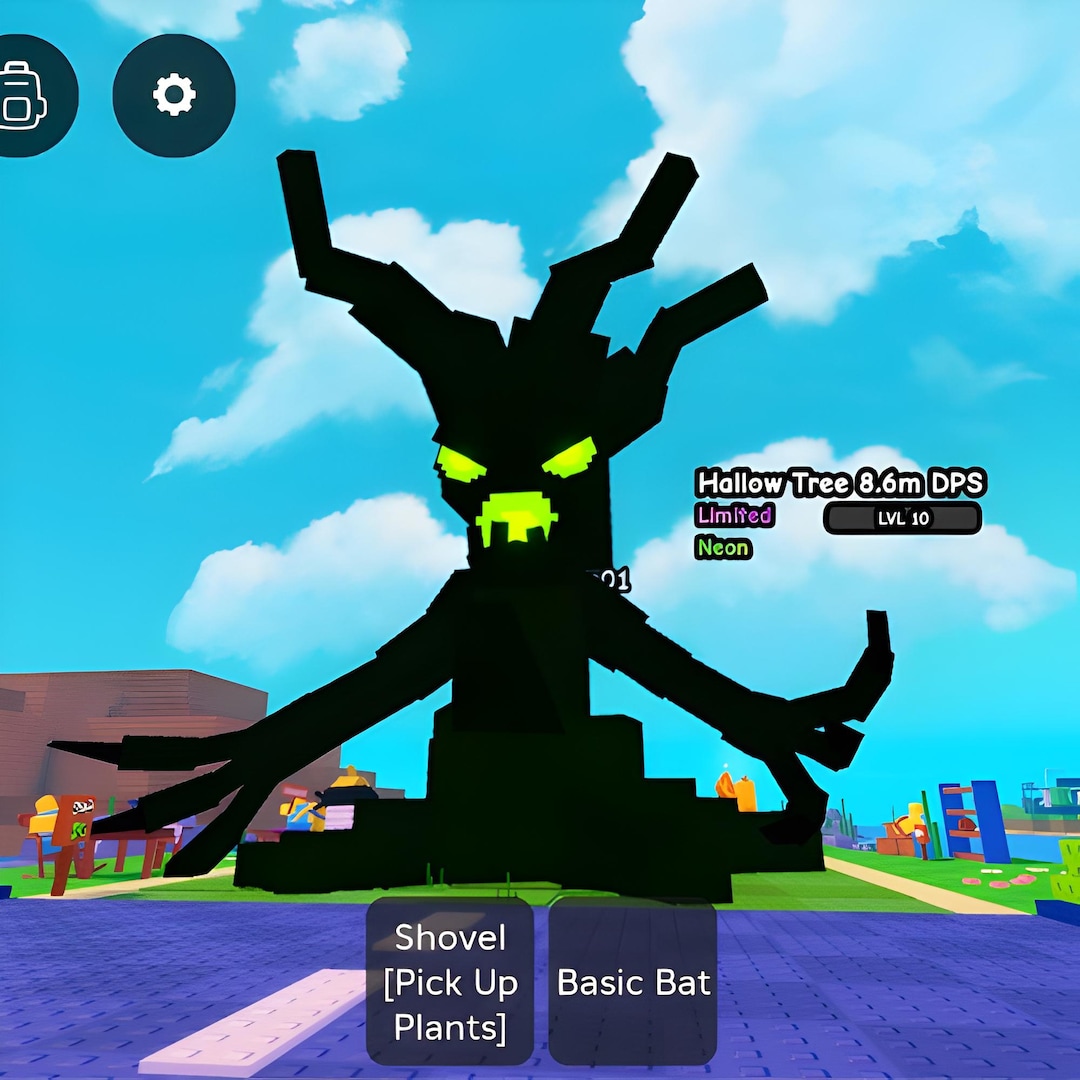 Plants Vs Brainrots - Limited Neon Hallow Tree 8.6M DPS [1 Piece] - Etsy