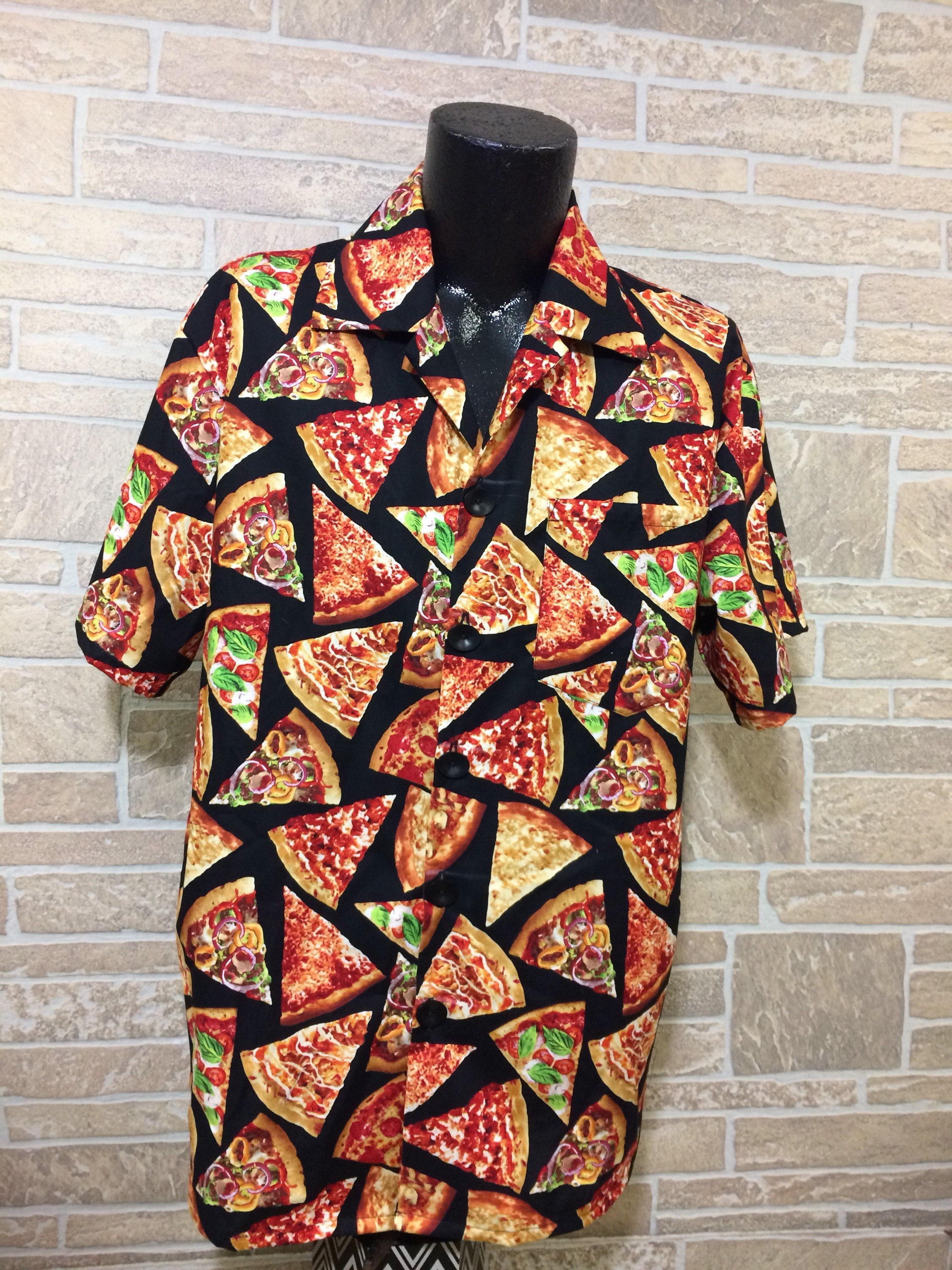 Pizza Hawaiian shirt Slices of pizza shirt Pizza lover | Etsy