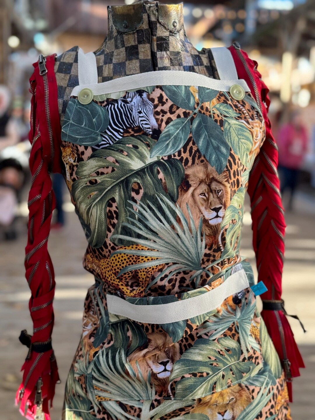 Zebra Apron, Tiger Apron, Wild Animal Lovers Apron, Party Apron ...
