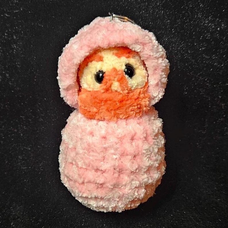 Crochet Caseoh Keychain - Etsy